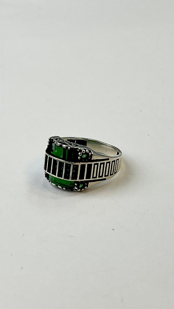 Men’s ring, 925 Italian silver (6.69 grams) – Queen's Silver